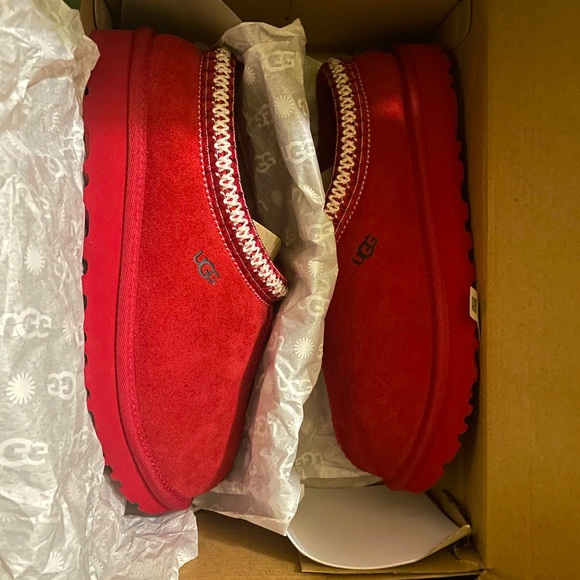 UGG | Shoes | Red Tasman Uggs Size 7 | Poshmark